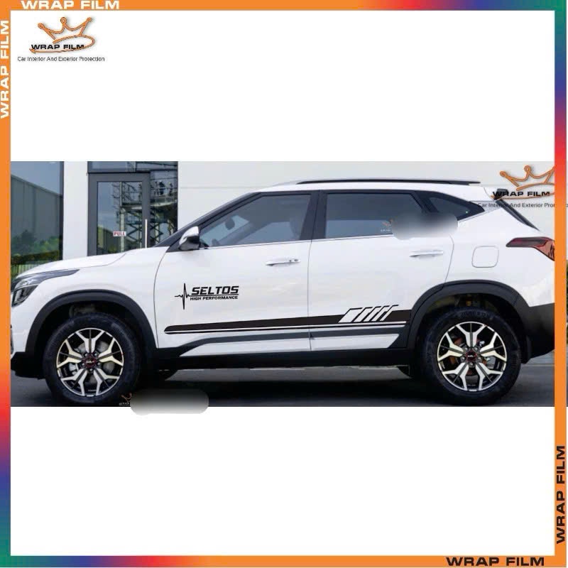 Kia SELTOS side sticker - Free sticker strip | Shopee Malaysia
