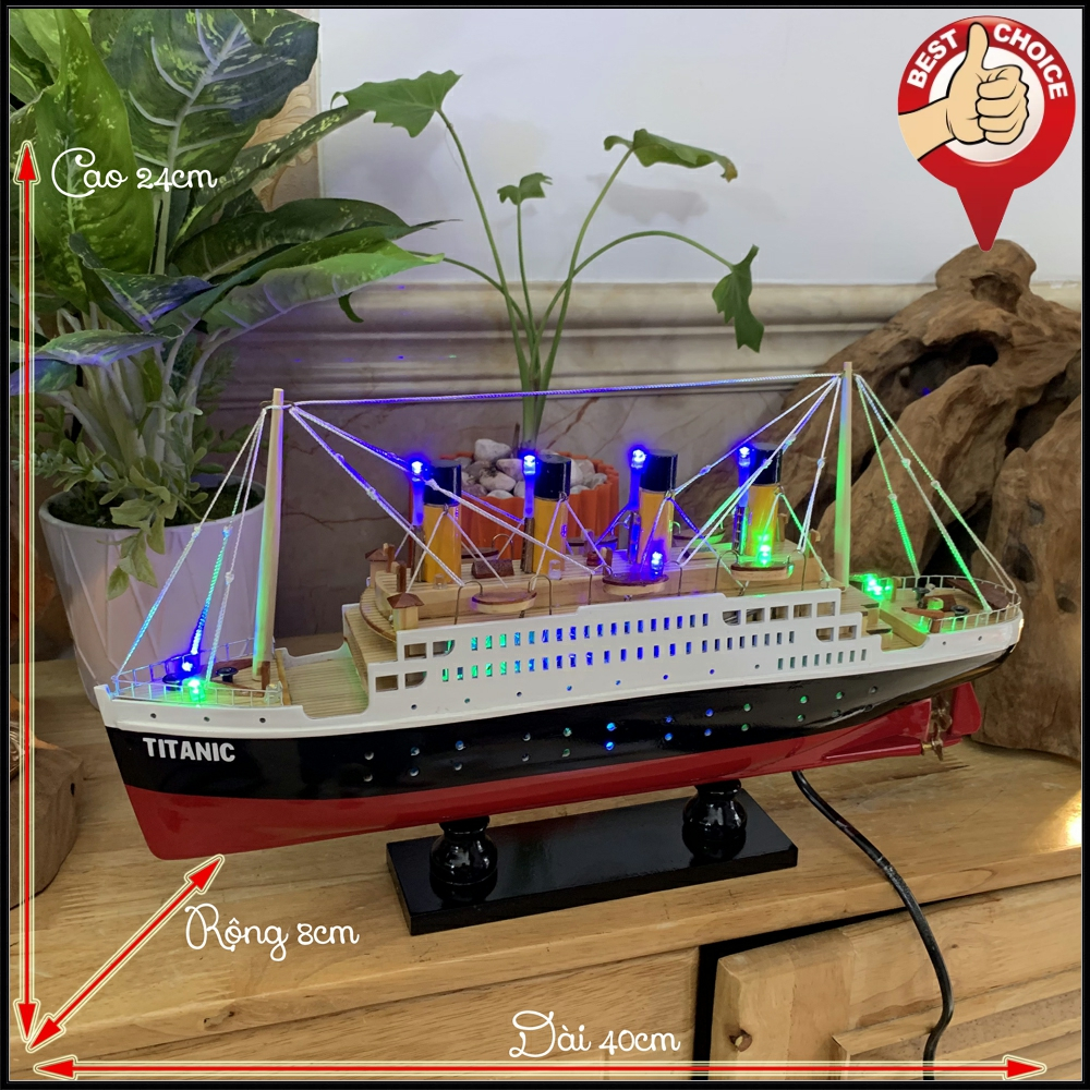 Decorative Titanic ship model - Titanic wooden model for home ...