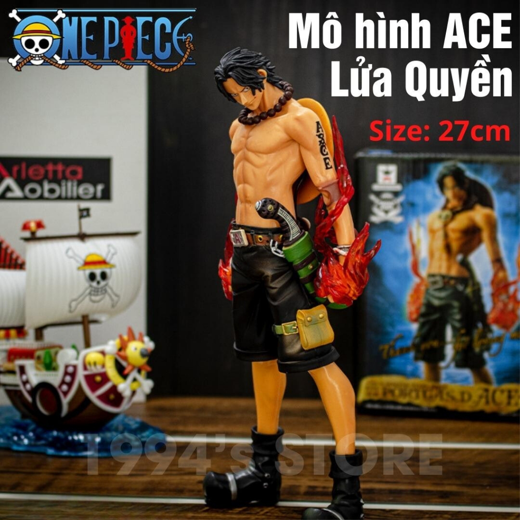 Portgas D Model. Ace of Luffy's brother 27cm tall, very cool and ...