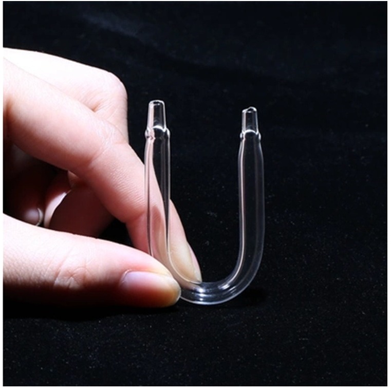 OXY Anti-folding U-shaped Air Connector for Oxygen Lines, Glass CO2 ...
