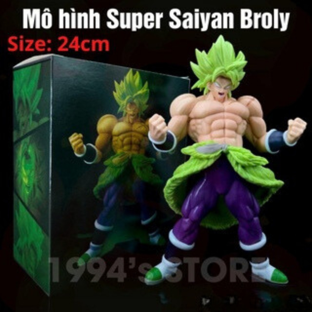 [AVAILABLE] Super cool, detailed 24cm tall Broly Super Saiyan premium ...