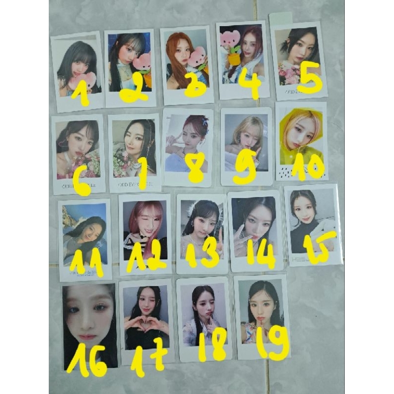 Card POB ARTMS HEEJIN HASEUL KIM LIP JINSOUL CHOERRY MULTIPLE ALGORITHM ...