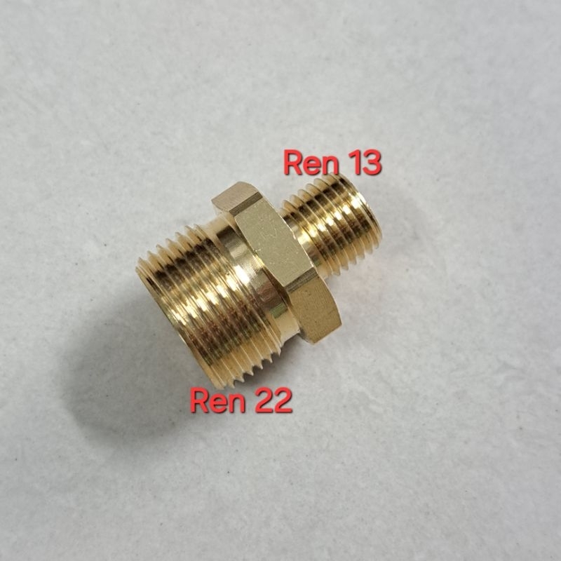 22-14mm thread connection, 22mm external thread - 13mm external thread ...
