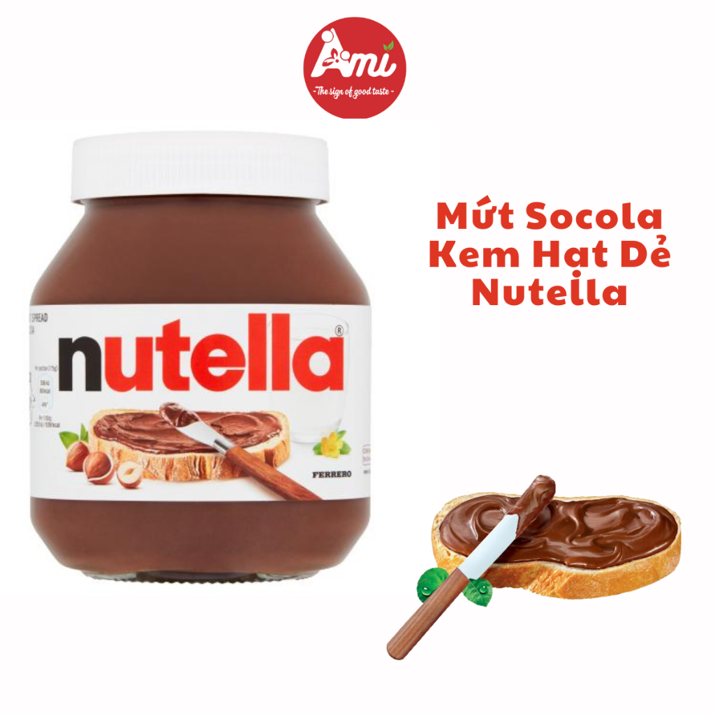 German Nutella Hazelnut Cream Chocolate Jam Spread on Bread | Shopee ...