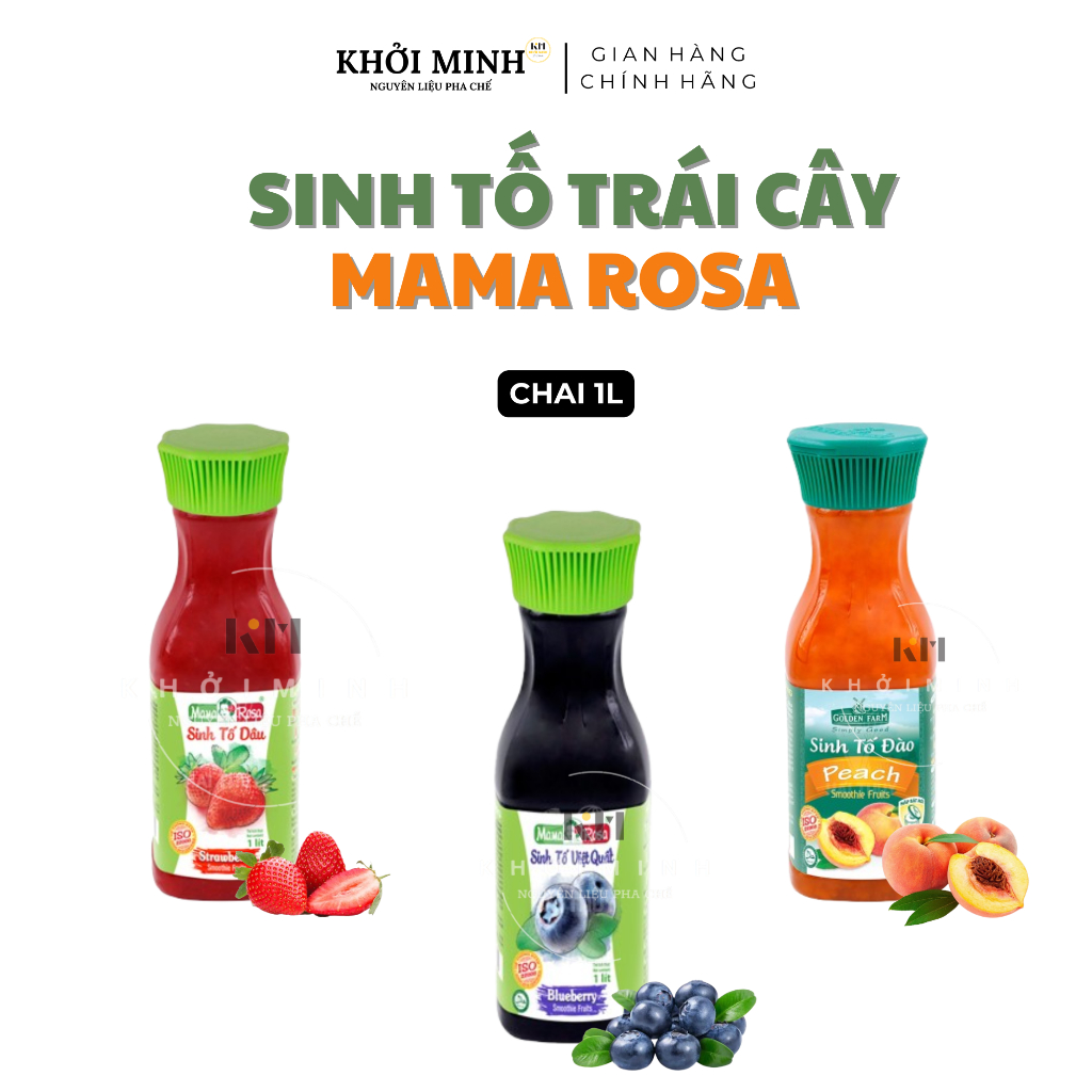 Mama Rosa Fruit Smoothie of All Flavors 1L Bottle | Shopee Malaysia