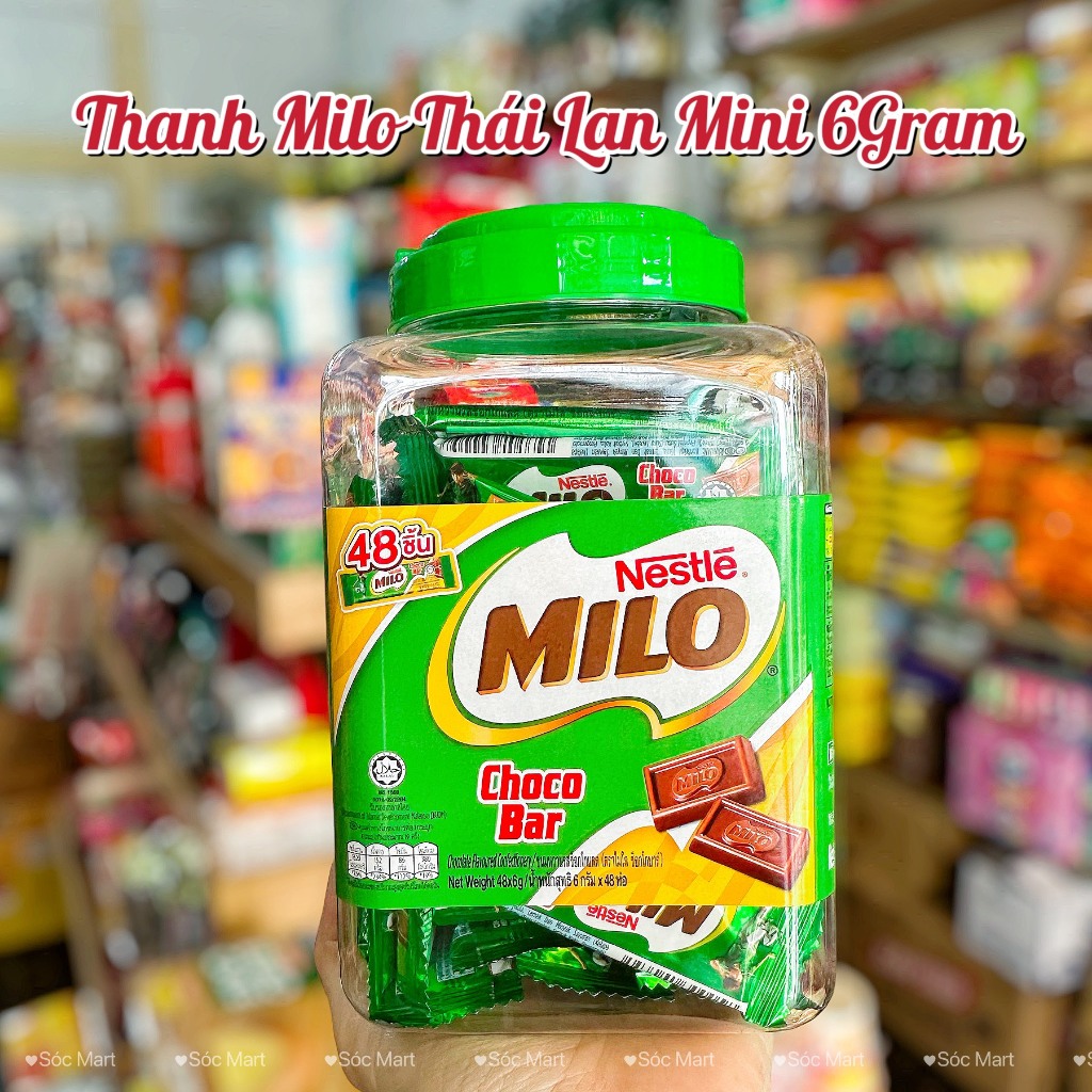 Separation Mini Milo Chocolate Bar 30Gram - Malaysia - 6Gram Bar ...