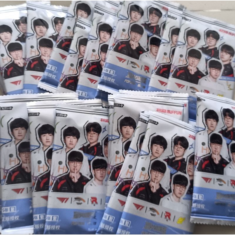[available Hcm] buffun t1 photocard official genuine lck purple version ...