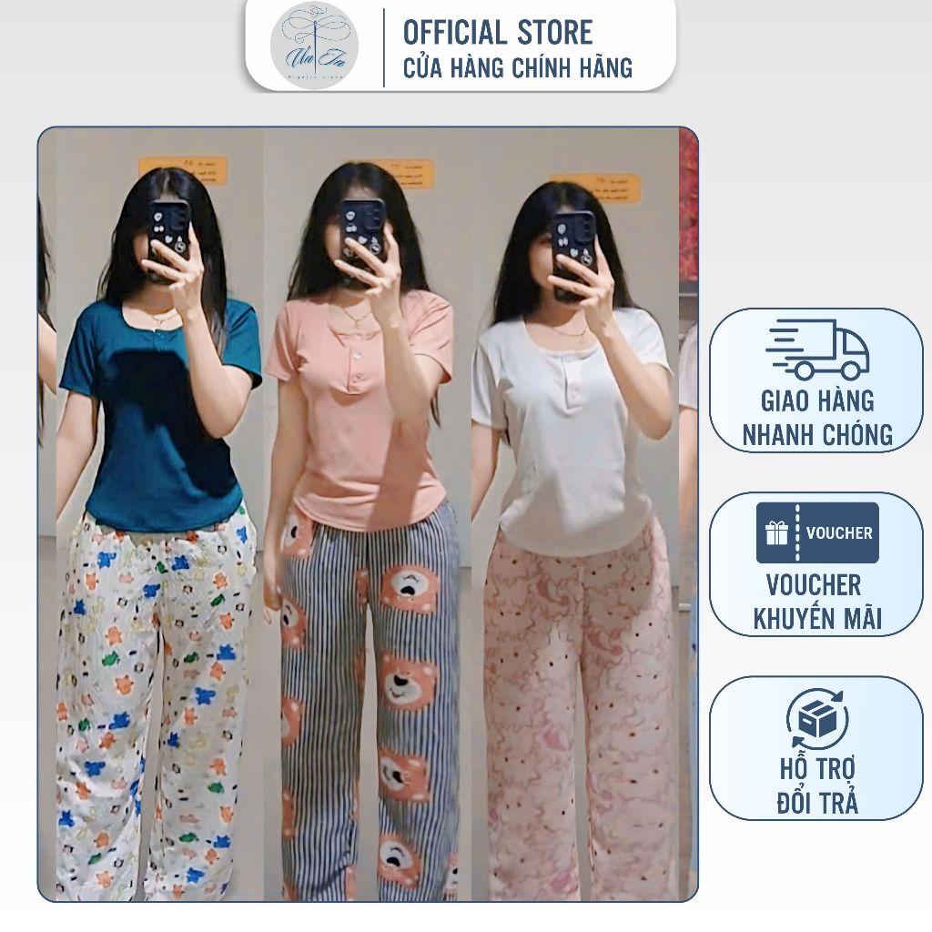 Set of clothes with cute prints for women big size form freesize - Un ...