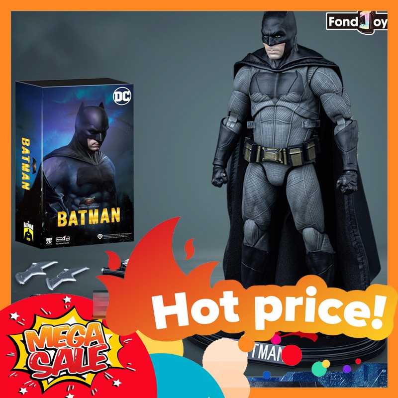 GENUINE Batman Model Batman vs Superman BvS Fondjoy Fullbox | Shopee ...