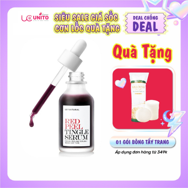 Red Peel Tingle skin regeneration Serum helps reduce dark spots and ...