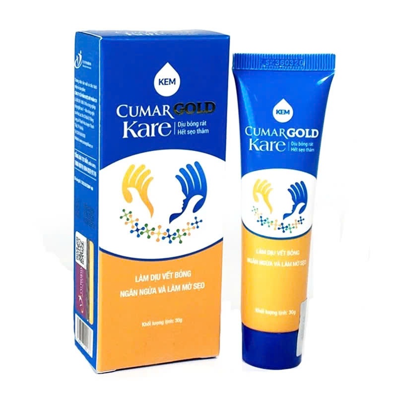 Cumargold Kare Cumagon burn cream Cumagold skin cream 30g tube box ...