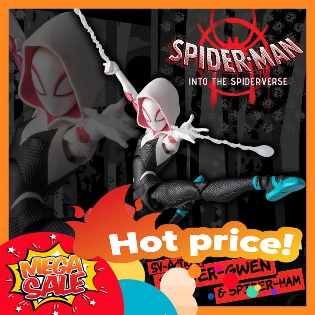 Sentinel Spider-Gwen Spider-Ham Spider-Man Into the Spider-verse Model ...