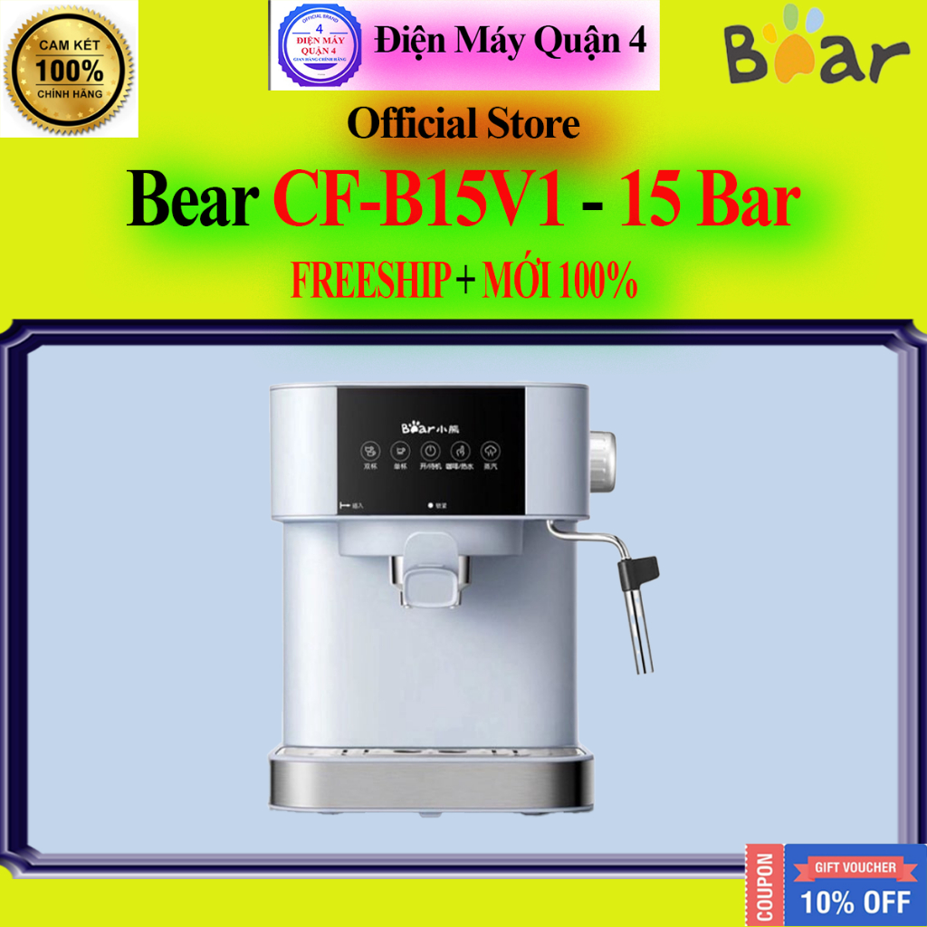 Bear CF-B15V1 Automatic Espresso Coffee Maker (Bear KFJ-A15L1) | Shopee ...