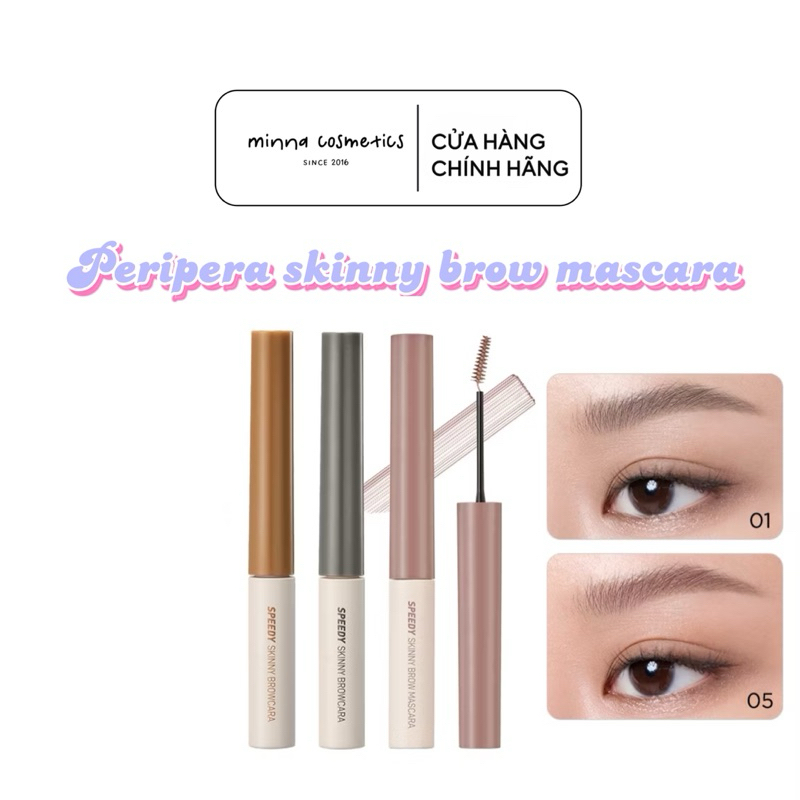 [Peripera] Peripera Speedy Skinny Brow Mascara | Shopee Malaysia