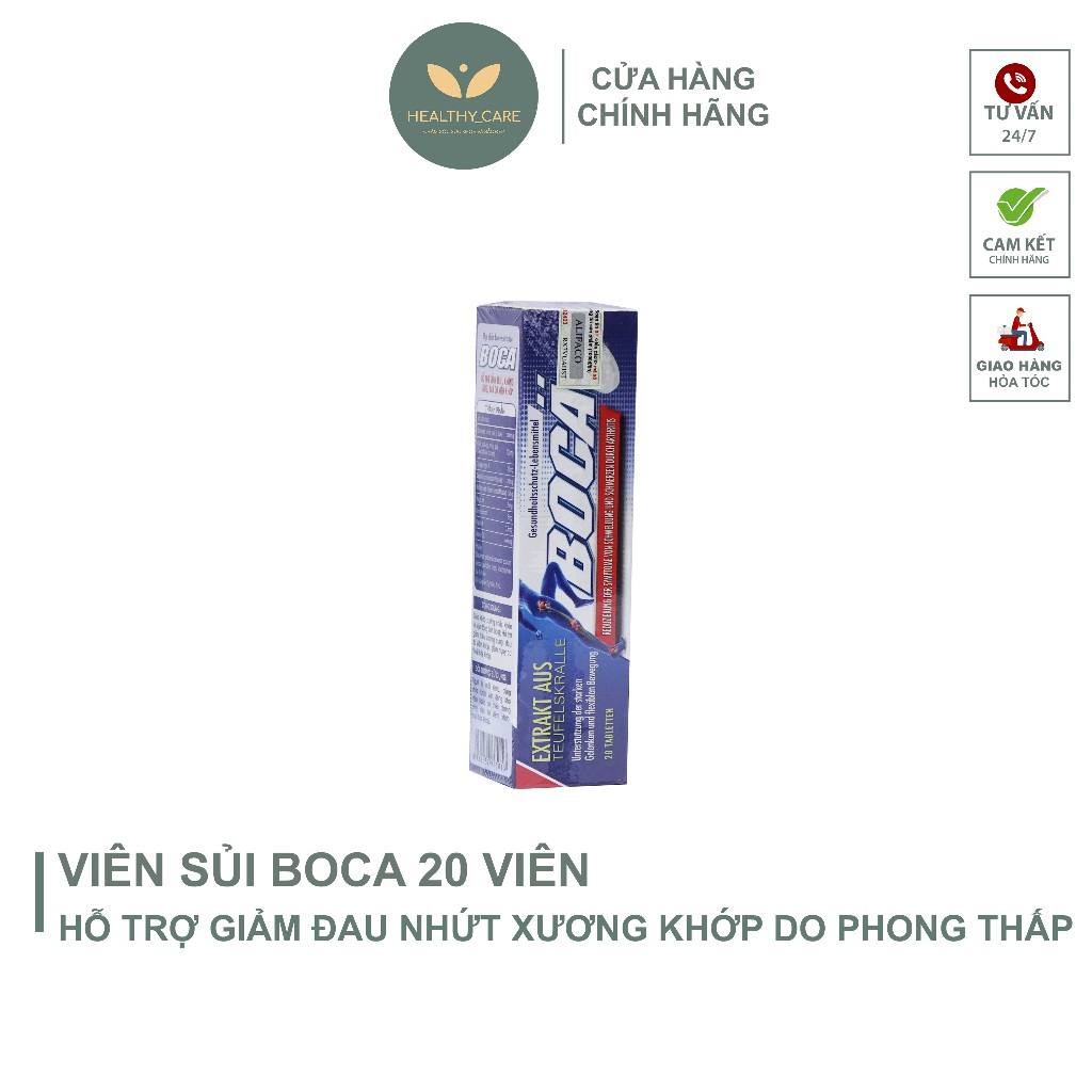 [ Genuine ] Boca Bone and Joint Effervescent Tablets Support to relieve ...