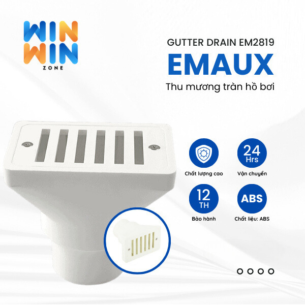 Emaux EM2819 Overflow Collection, Swimming Pool Overflow Collection ...
