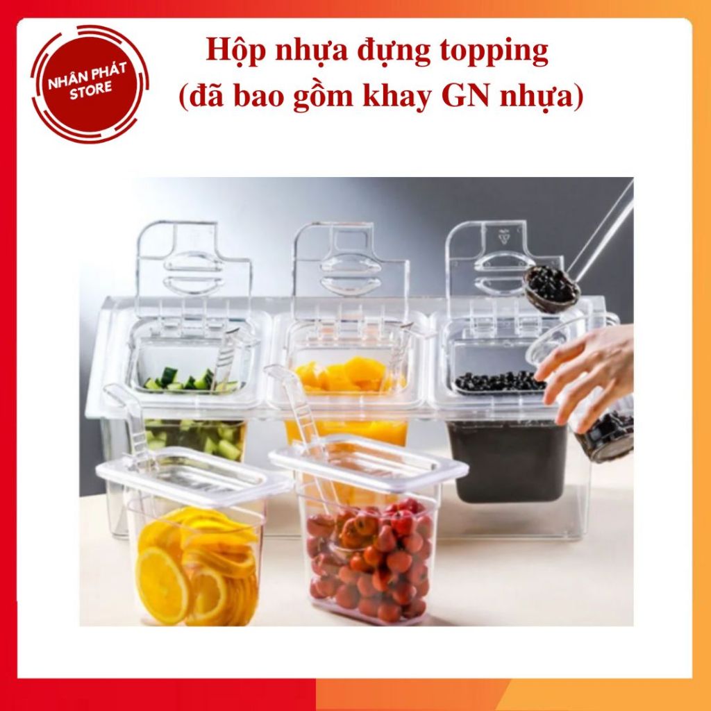 Plastic topping box (including plastic GN tray) | Shopee Malaysia