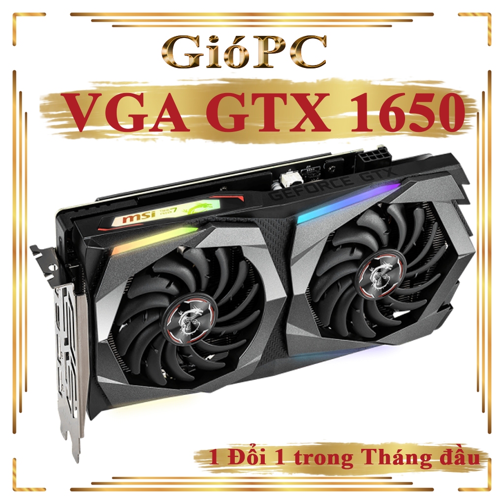Vga GTX 1650Super, GTX 1650 4GB Beautiful and sparkling product ...