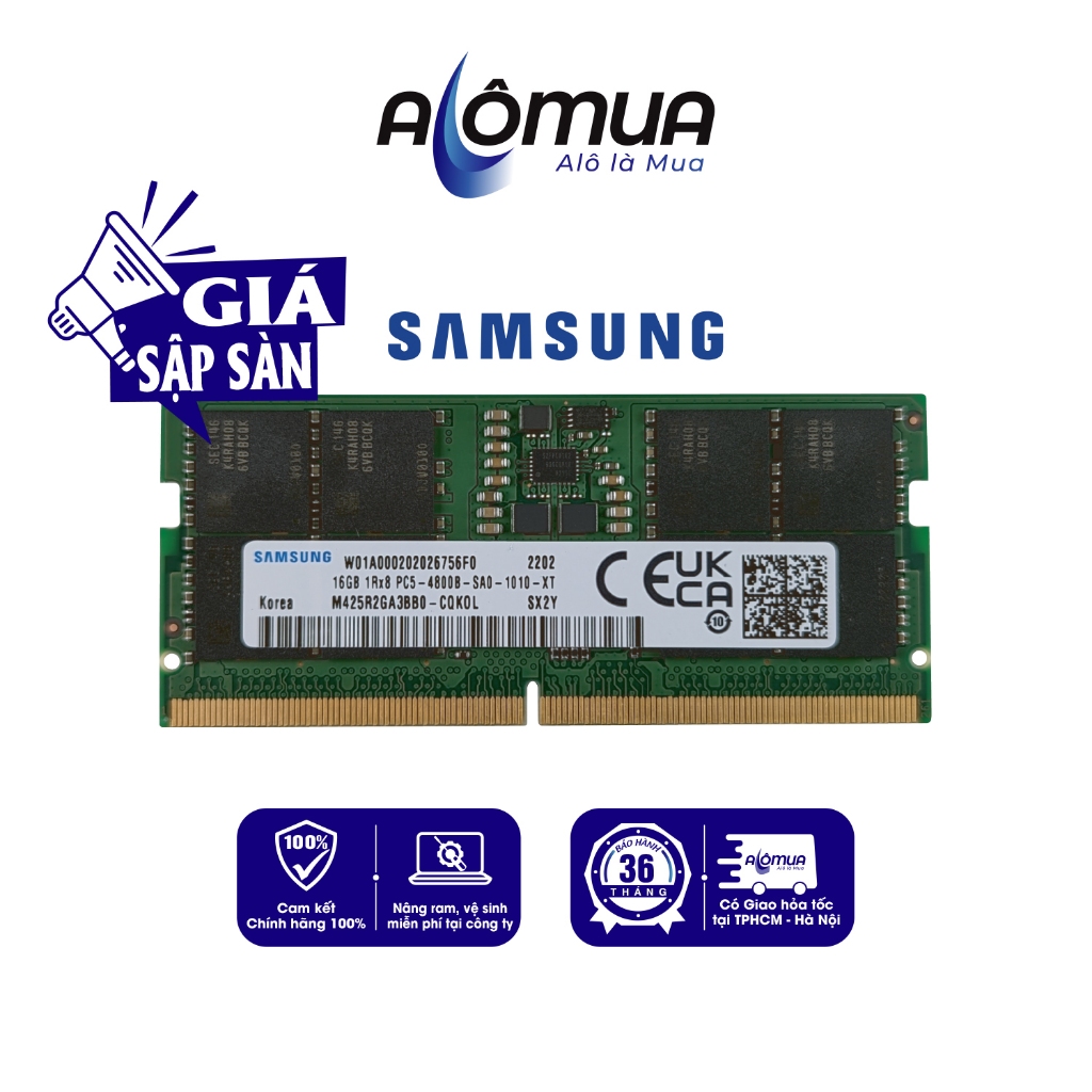 Laptop Ram DDR5 Samsung Skhynix Micron Bus 5600/4800Mhz 16GB,8GB - | Shopee Malaysia