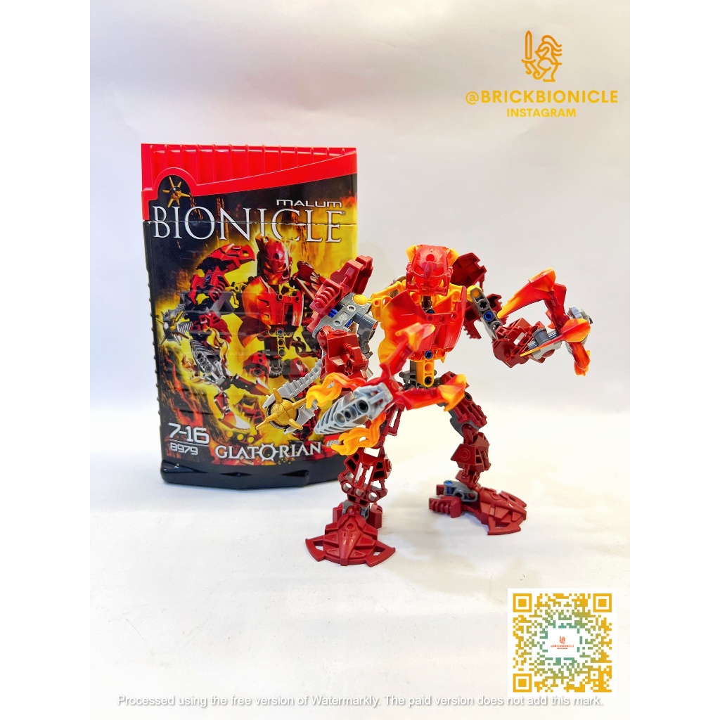 Lego BIONICLE AUTHENTIC - LEGO BIONICLE GLATORIAN ASSEMBLY TOY - 8979 ...