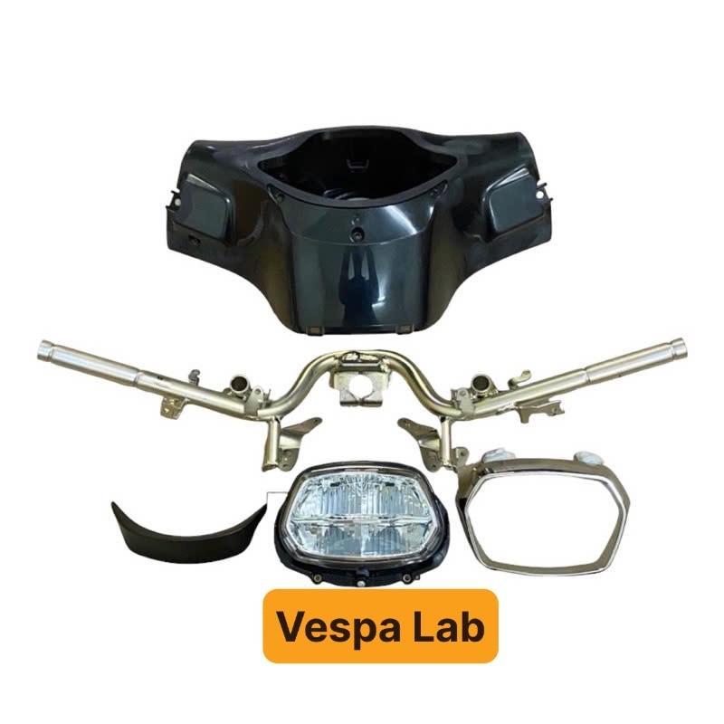 Full COMBO VESPA SPRINT LAMP HEAD SET FOR PRIMAVERA 2-Level Led Lights ...