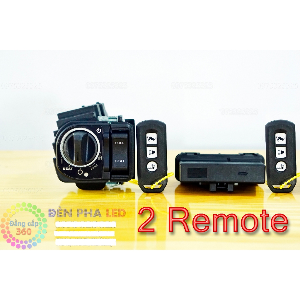 2 remotes - genuine smartkey car locks installed for HONDA AB110 AB125 ...