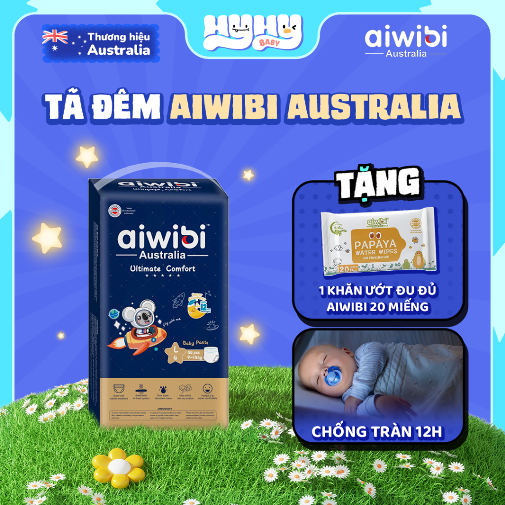 Aiwibi Australia premium night diapers/pants, super dry night diapers ...