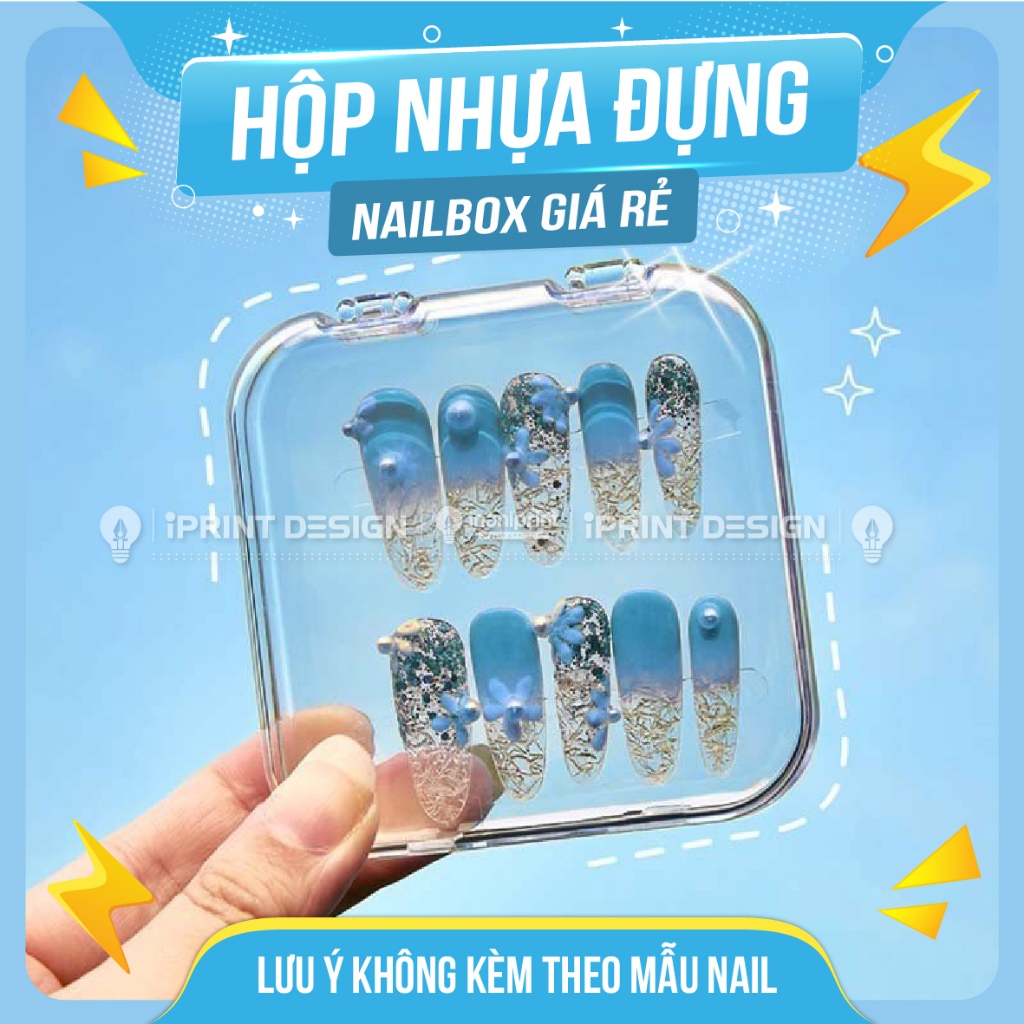 Compact Mica Plastic Nailbox, Plastic Jewelry Box, Mi Fan Box | Shopee ...