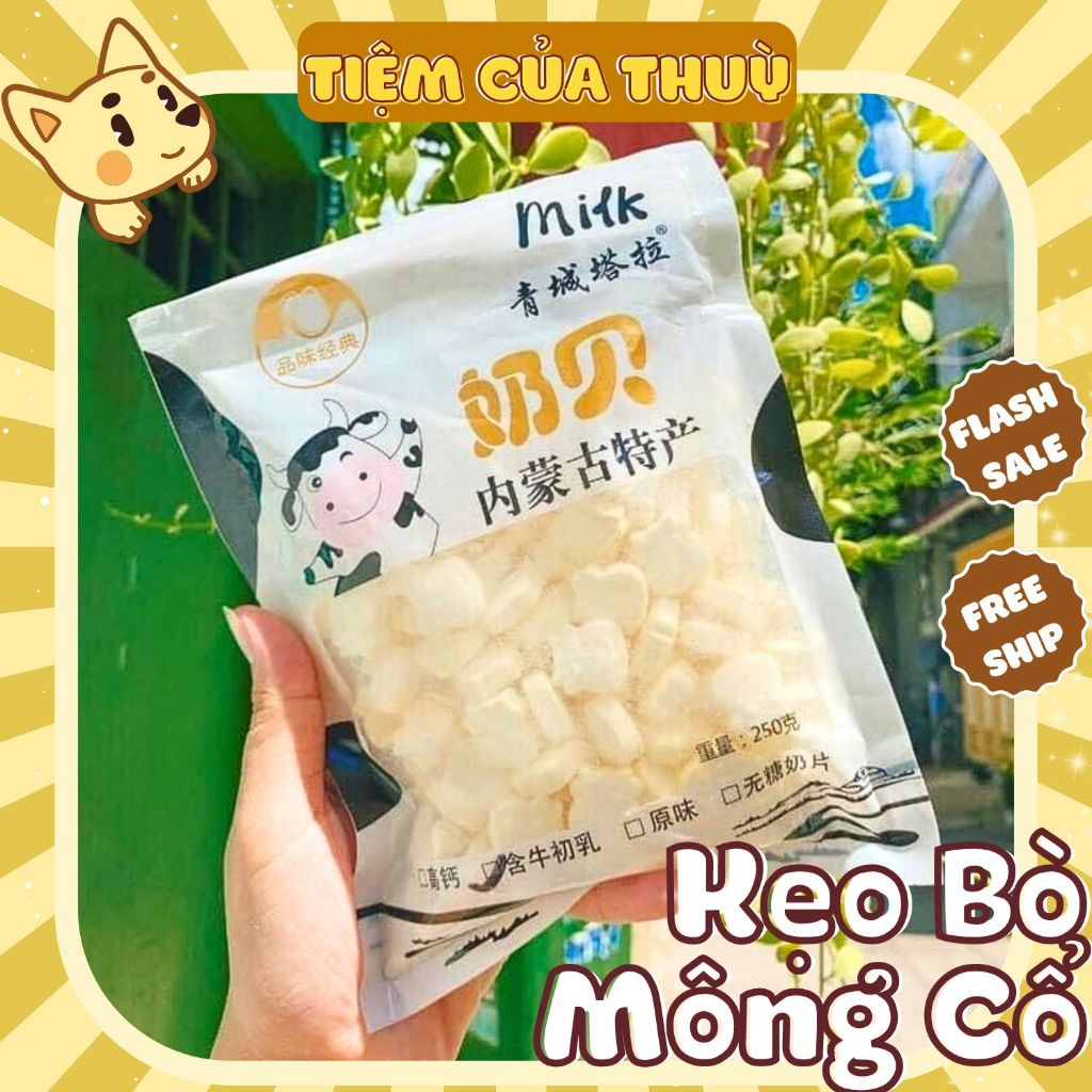 Extremely Delicious Mongolian Cow's Milk Candy, Pack of 250G - 100 ...