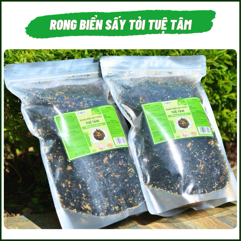 {2 Packages of 500G} Tue Tam Sesame Garlic Dried Seaweed - Instant ...