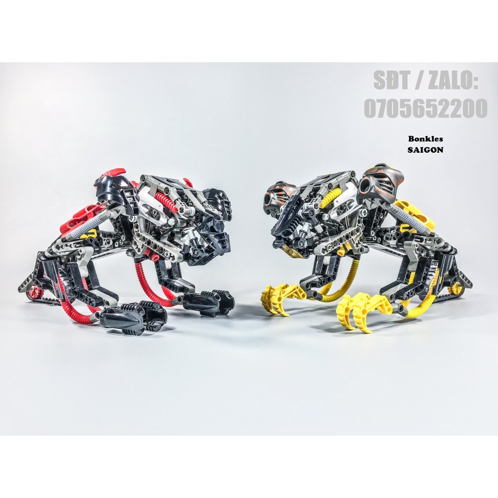 Vintage Model Toy assembled LEGO Bionicle Titan Rahi 8538 Muaka & Kane ...