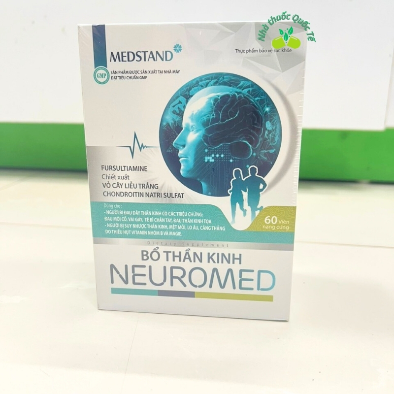Box of 60 NERVE SUPPLEMENT pills Neuromed medstan. Helps reduce ...