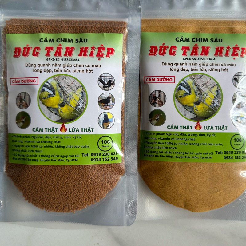 Duc Tan Hiep Bird Bran: Worm Bird, Whistling Co - Nourishing Bran ...