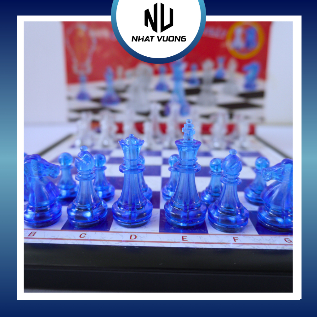 V1. Genuine Premium Chess QT Standard Magnet (Size 22x22) Folding Green ...