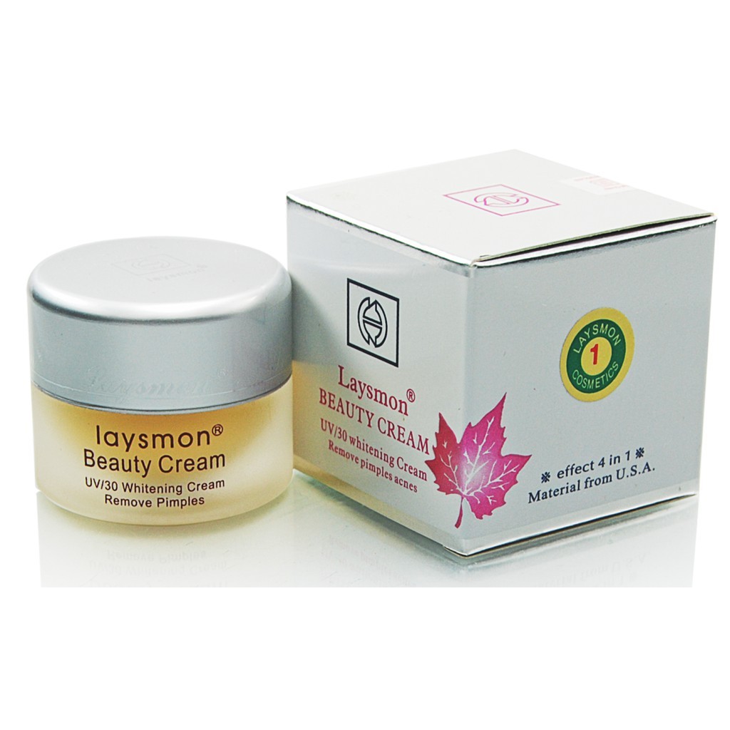 Laysmon anti-acne whitening cream 15g | Shopee Malaysia