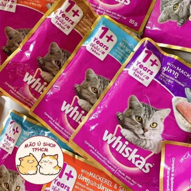 Whiskas PATE PACKAGE 85g (BIG CAT - CHILD CAT) | Shopee Malaysia
