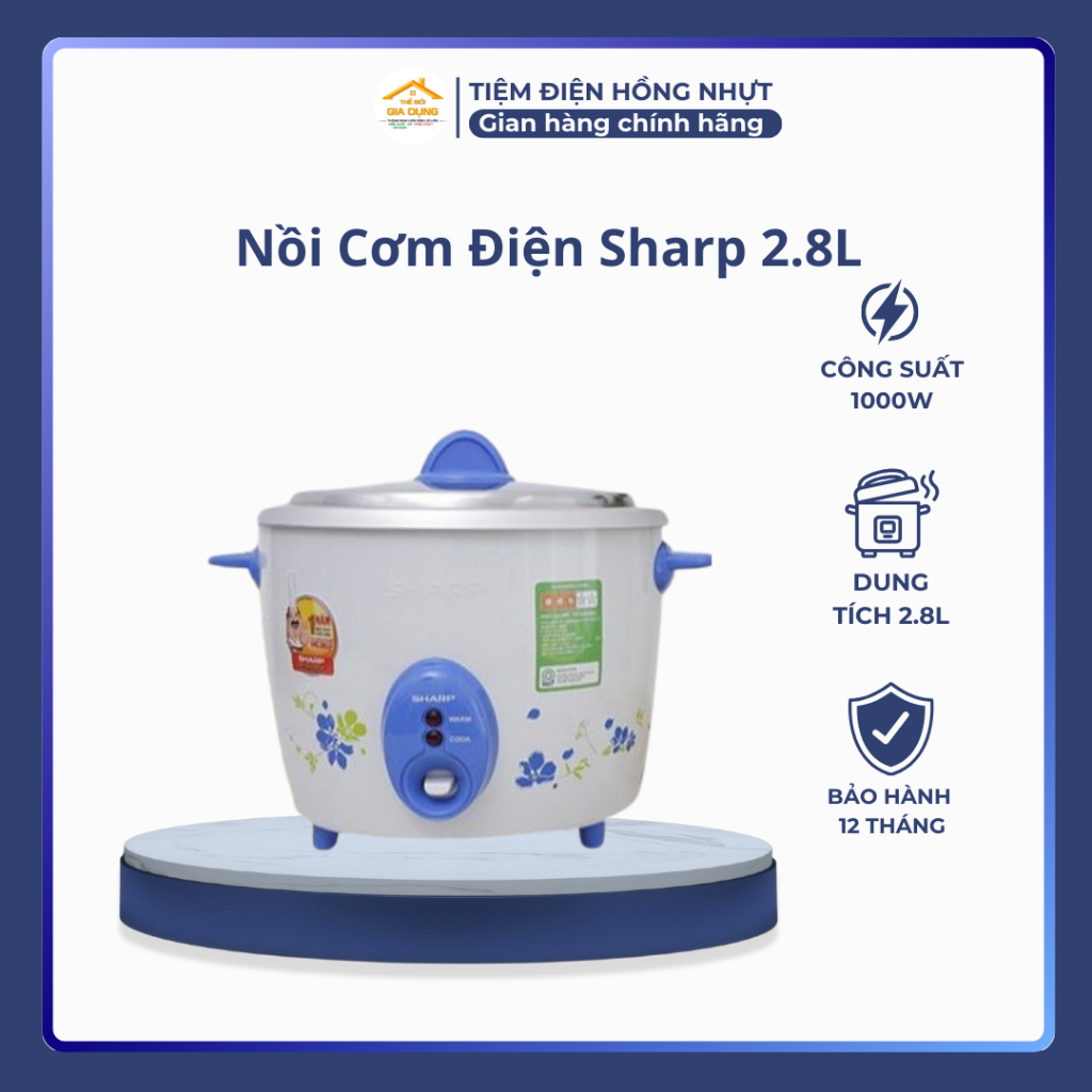 Genuine Sharp 2.8 liter removable lid rice cooker 1000W, Made in ...
