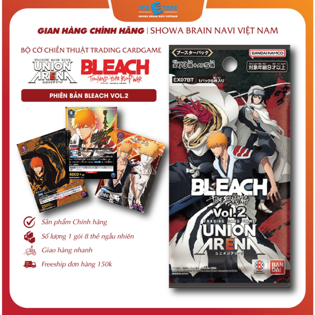 Union Arena Tactical Chess Set, Bandai, BLEACH Vol.2 Edition Expansion ...