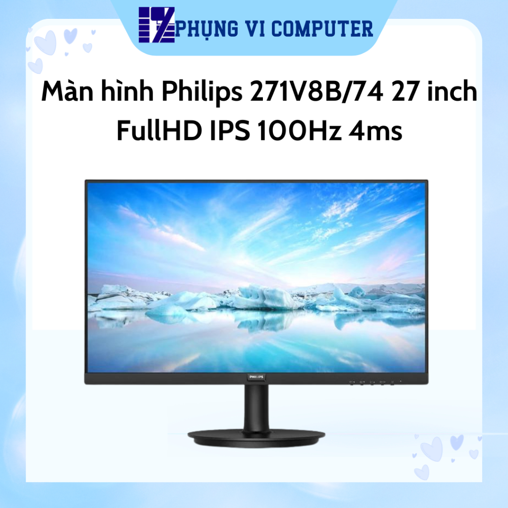 Philips 271V8B/74 Monitor 27 inch FullHD IPS 100Hz 4ms - Genuine ...