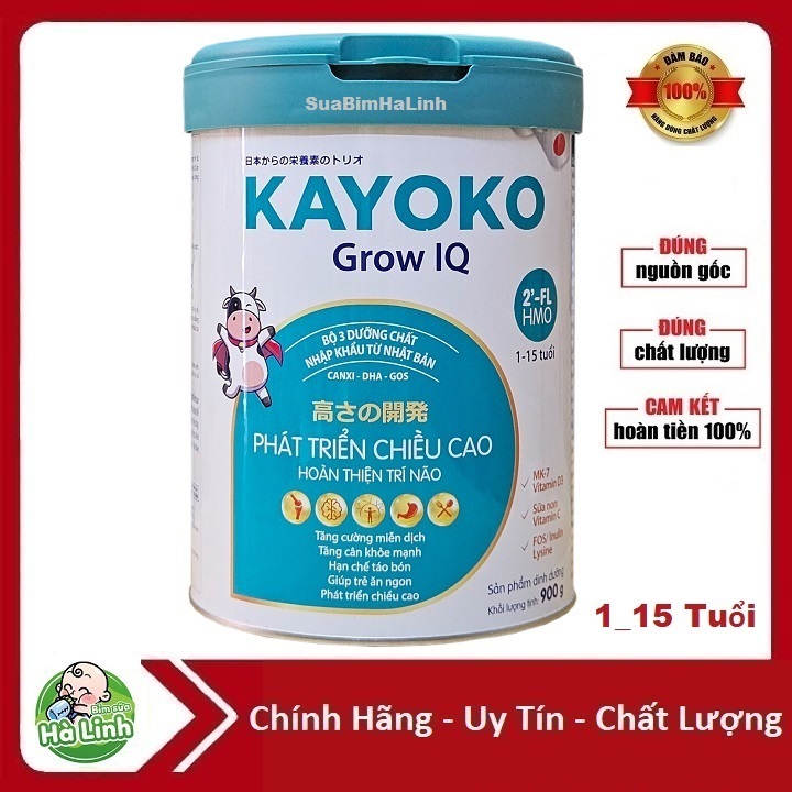 Kayoko Grow IQ Powdered Milk 900g Increases height and brain. | Shopee ...