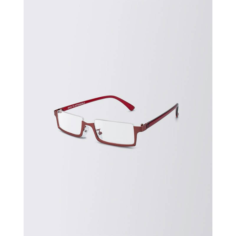 The Nico Half-rim glasses - Small, square lens design | Shopee Malaysia