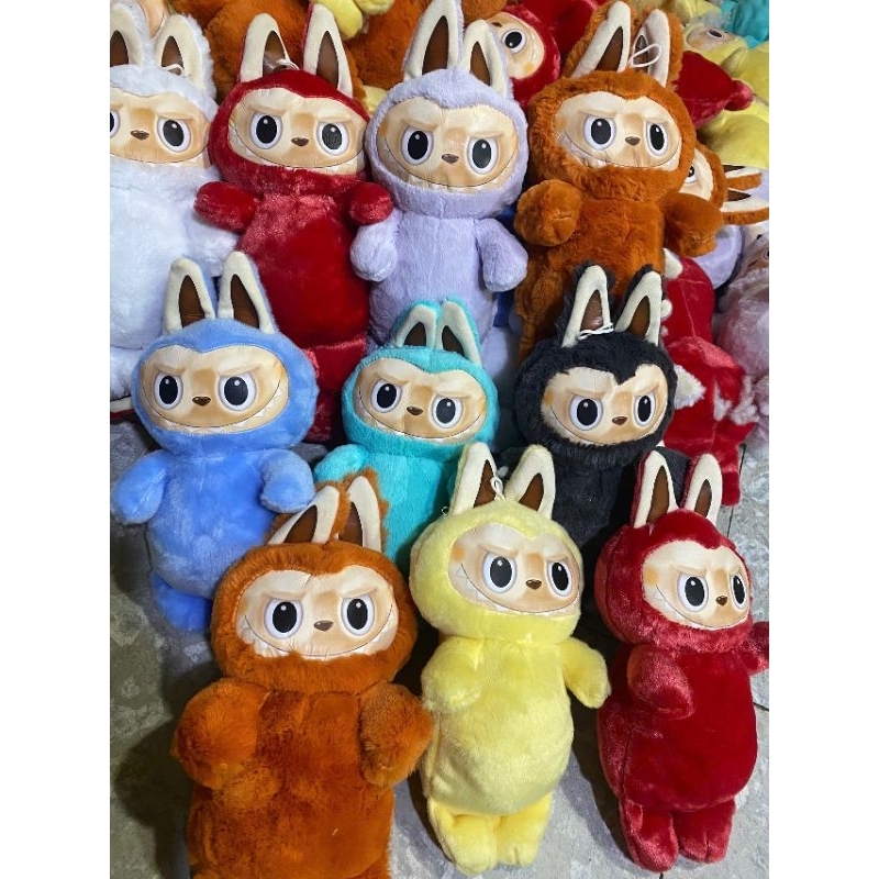 Labubu stuffed animal 20cm: LABUBU | Shopee Malaysia