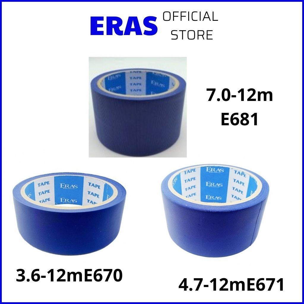 Eras Blue Simili Adhesive Tape E670, E671, E681 Genuine Product ...