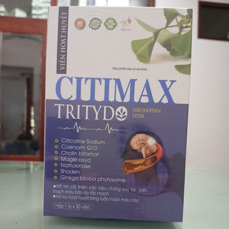 Citimax Puritydo brain Shopden Extra box of 30 Citicolin Coenzyme Q10 ...