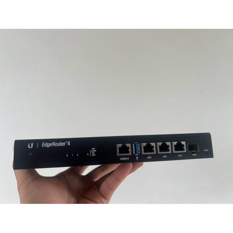Ubiquiti EdgeRouter 4 Router and Conveyor Scale (ER-4). Support 500 ...