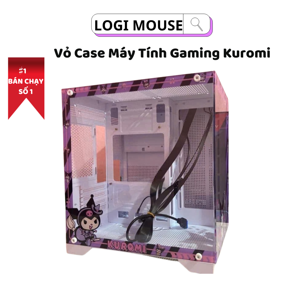 Vsp X2 G.ART (Kuromi) 2 Glass Gaming Computer Case - Gaming Computer Case - Price Aquarium Case ...