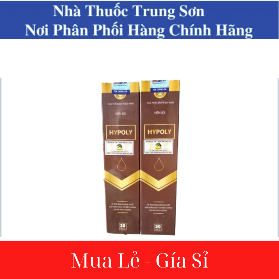 Hypoly Effervescent - Diabetes Support tube of 20 tablets Genuine ...