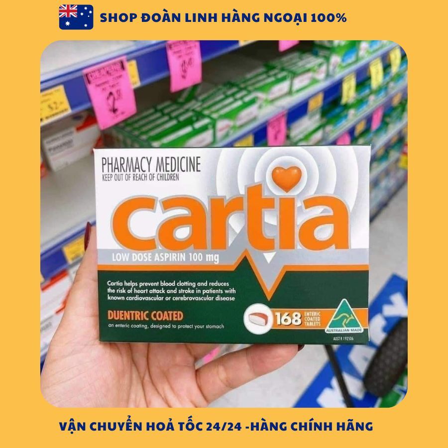 Cartia anti-stroke tablets 168 tablets & 84 Australian tablets ...