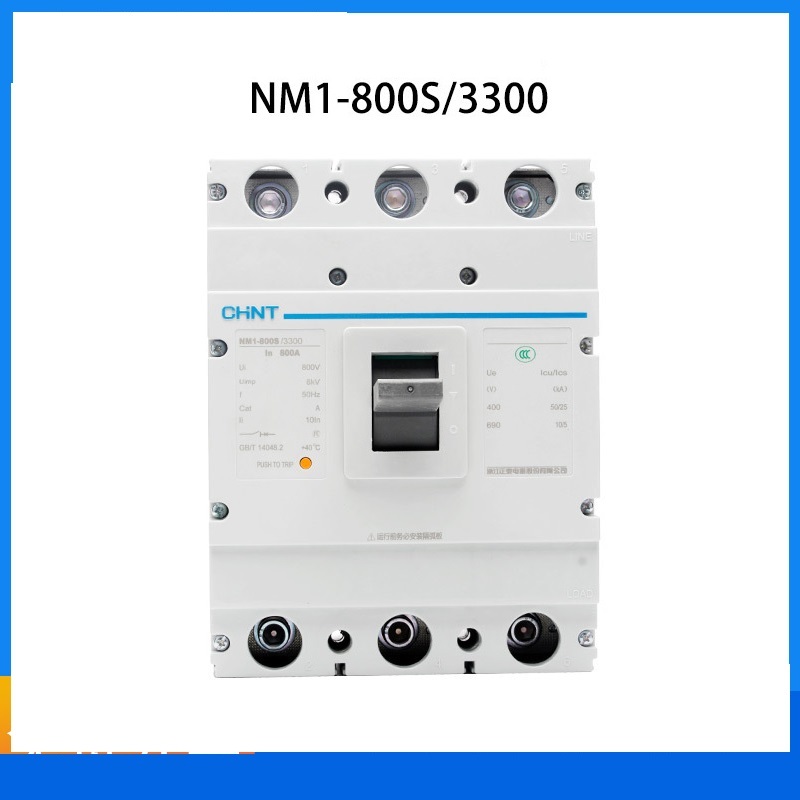 Aptomat CHINT MCCB 3P 800A - NM1-800S/3300 - CHINT 3P 800A circuit breaker - high load 3-phase ...