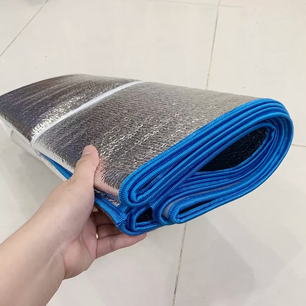 (Green Border) 3mm Thick Waterproof Insulated Office Sleeping Mat, Nap ...